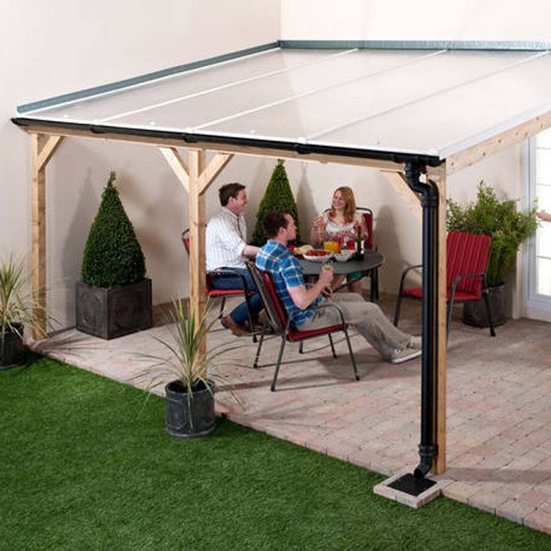 Coroline Corrugated PVC Translucent Roof Sheet - 950mm x 2000mm ...