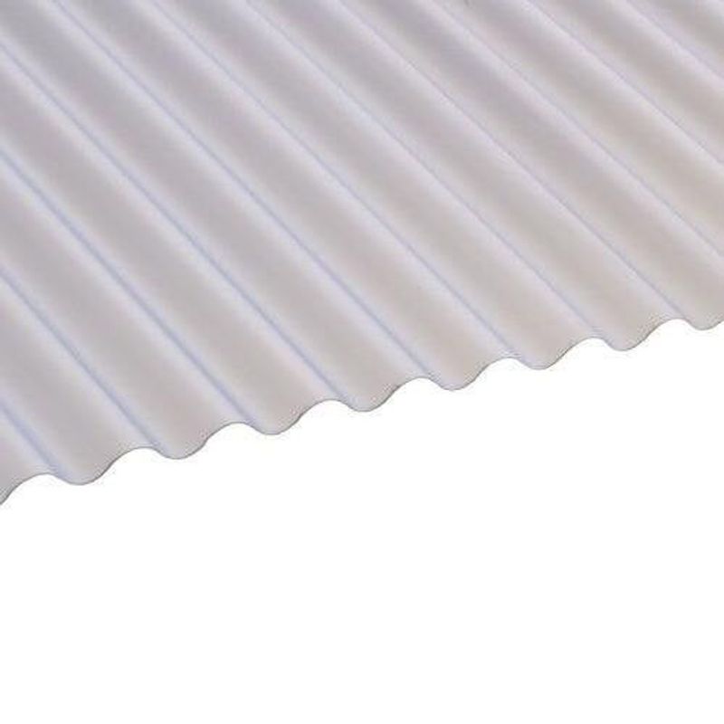 Corolux PVC Mini Corrugated Roofing Sheets (Clear) - 2440mm x 662mm ...