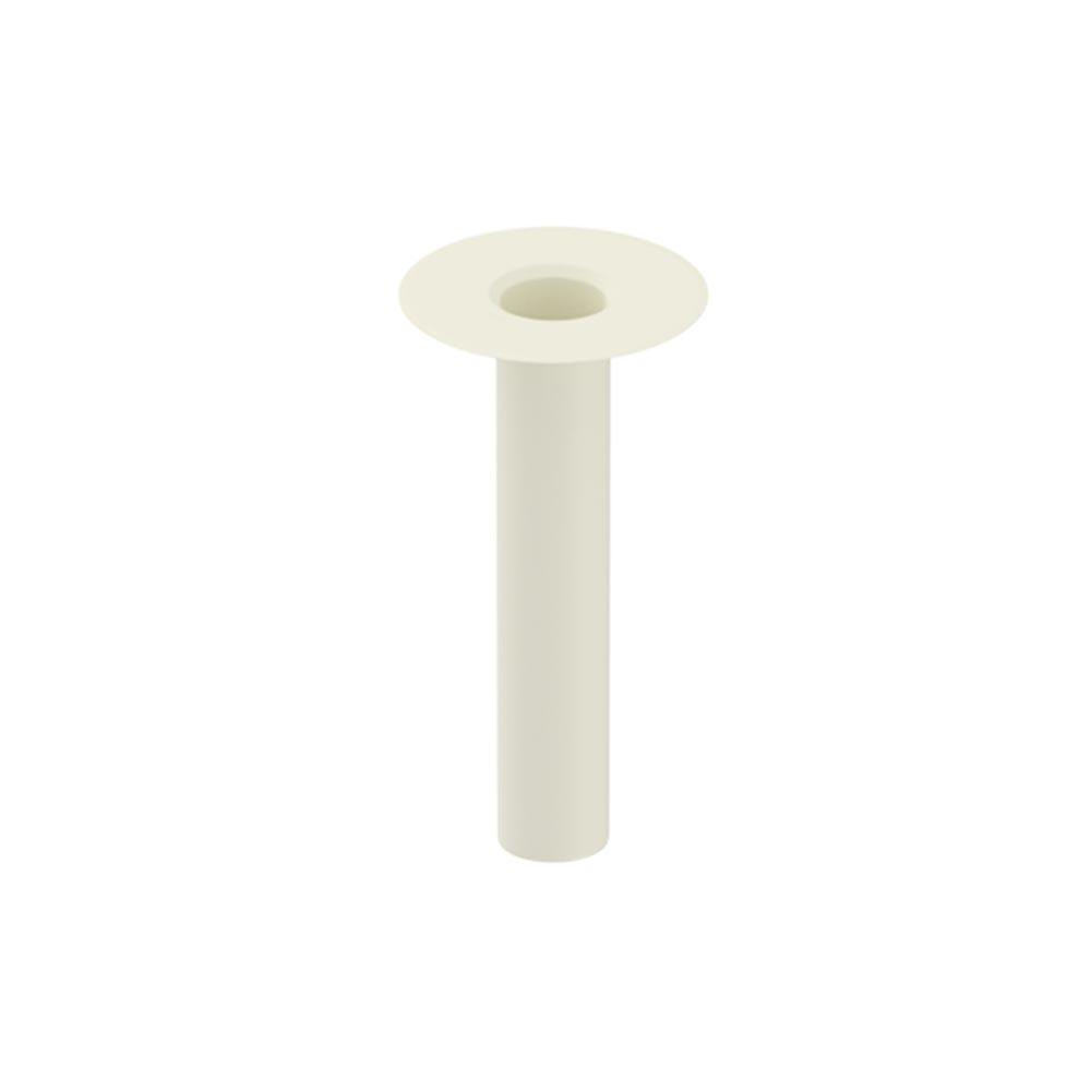 DEKS Flat Roof Round 125mm Industrial Roof Drain Outlet - White PVC ...