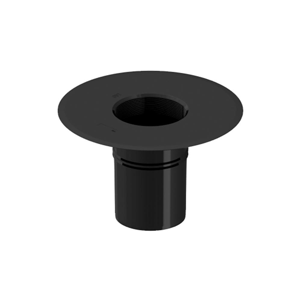 DEKS Flat Roof Round 160mm Roof Drain Outlet - Black EPDM | Drainage ...