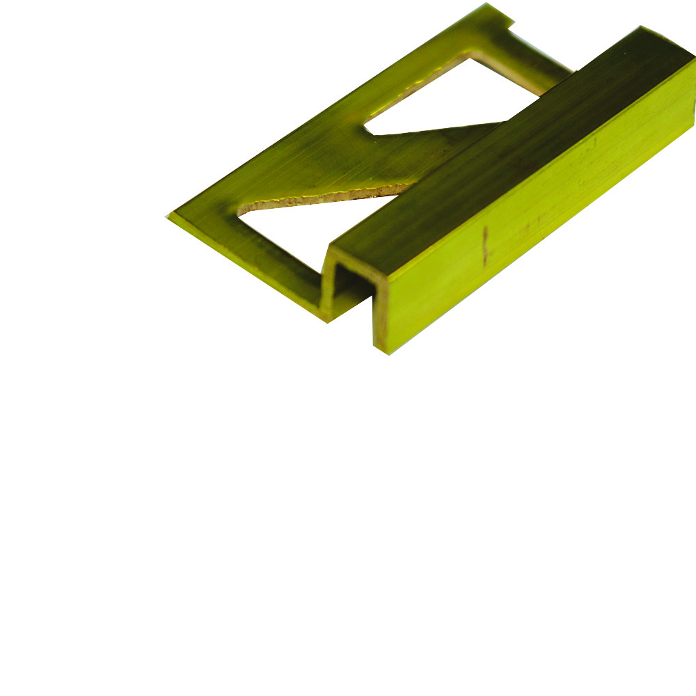 Duraplus Brass Box Section Trim Polished | Tile Superstore®