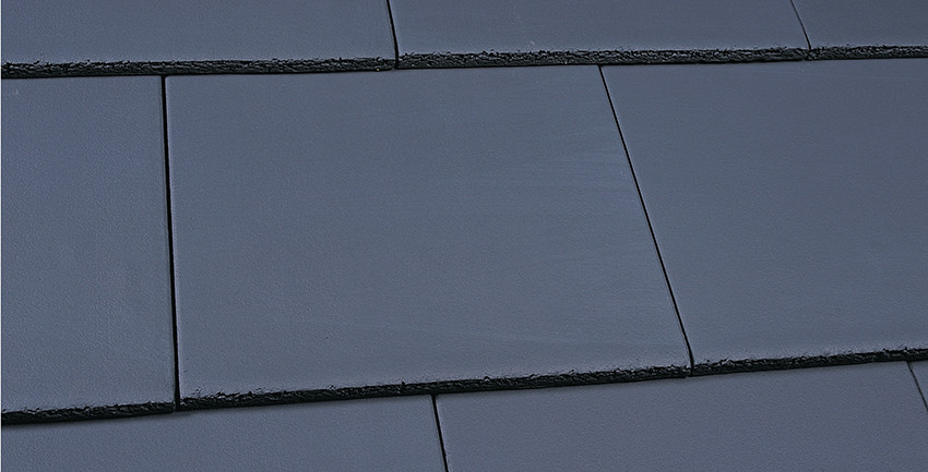 Marley Edgemere Interlocking Slate Concrete Roof Tile Smooth Grey ...