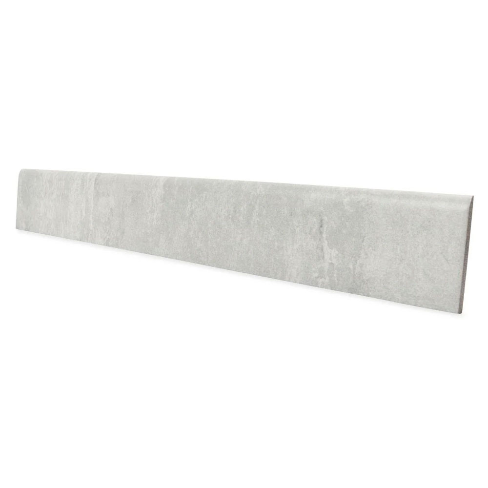 Kallio Matt Grey Porcelain Skirting Tile - 600mm | Tile Superstore®
