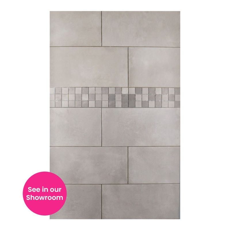 Energy Light Grey Matt Concrete Effect Porcelain Wall & Floor Tile ...