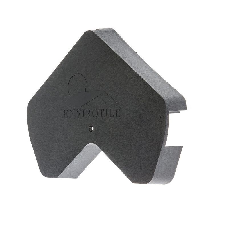 Envirotile Lightweight Plastic Gable End Cap | Roofing Superstore®