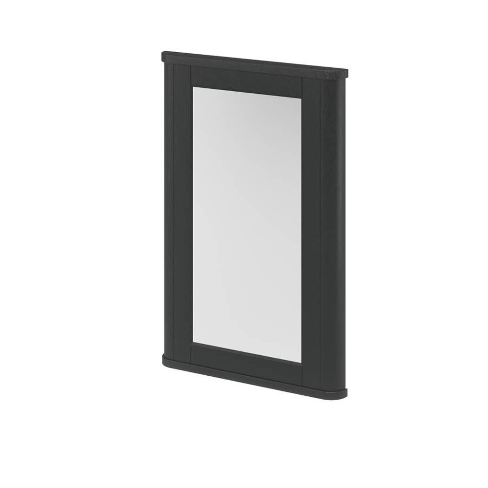 DISCON-Essential Maine 600mm Graphite Grey Rectangular Mirror | clickbasin®