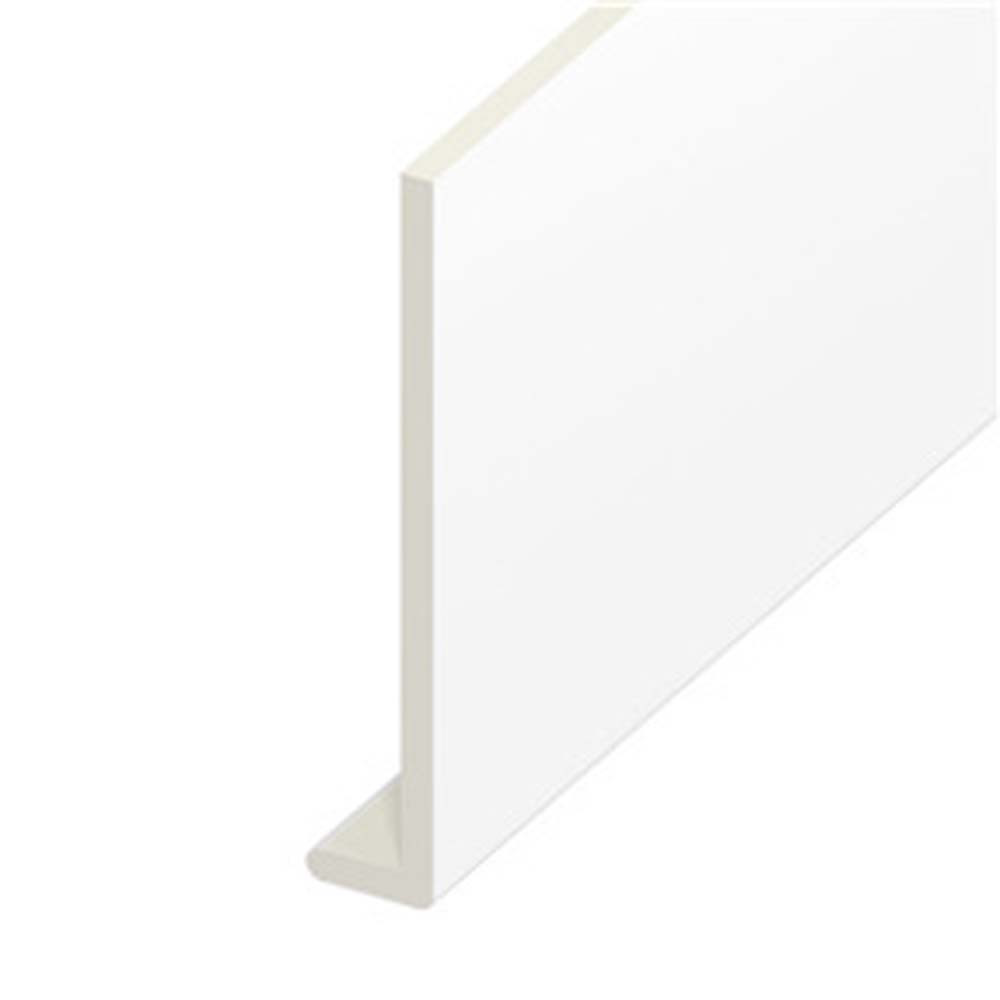 Plain uPVC Fascia Capping Board 200mm White - 5m Length | Roofing ...