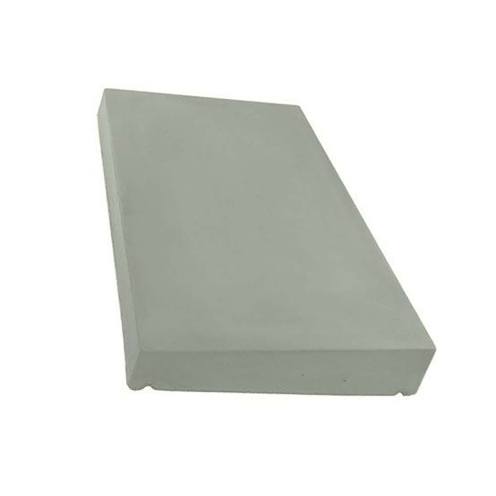 Once Weathered 50-75mm Coping Stone by Eurodec 600mm x 280mm - Grey ...