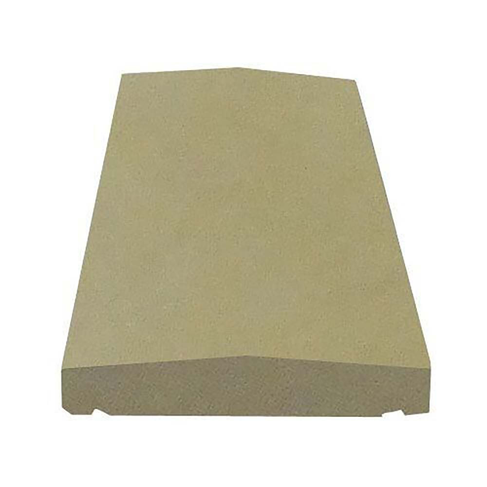 Twice Weathered 50-75mm Concrete Coping Stone by Eurodec 600mm x 400mm ...