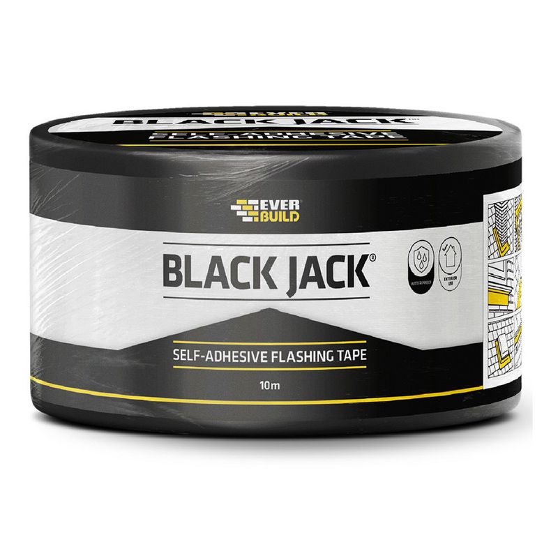 Everbuild Black Flash Band T Waterproof Flashing Tape | Drainage ...