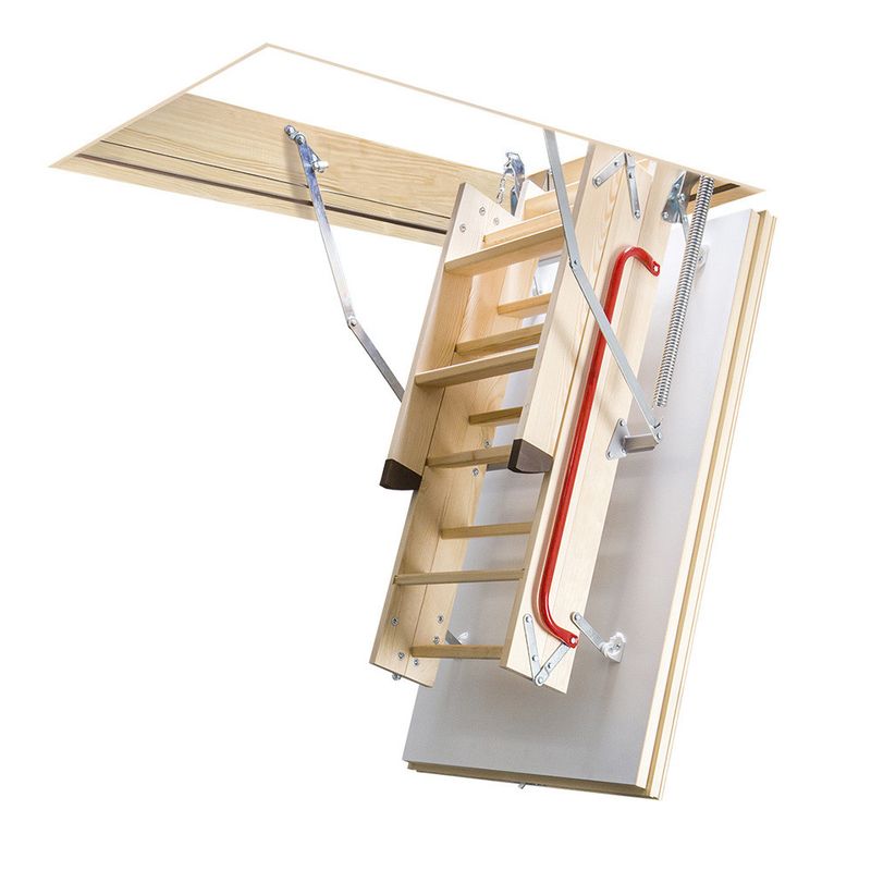Fakro LTK Thermo 3 Section Energy Efficient Loft Ladder 2.8 Length ...