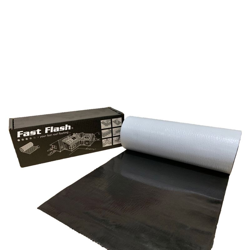 DEKS Fast Flash Lead Replacement Roof Flashing Black - 370mm x 5m Roll ...