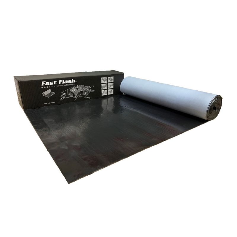 DEKS Fast Flash Lead Replacement Roof Flashing Black - 560mm x 5m Roll ...