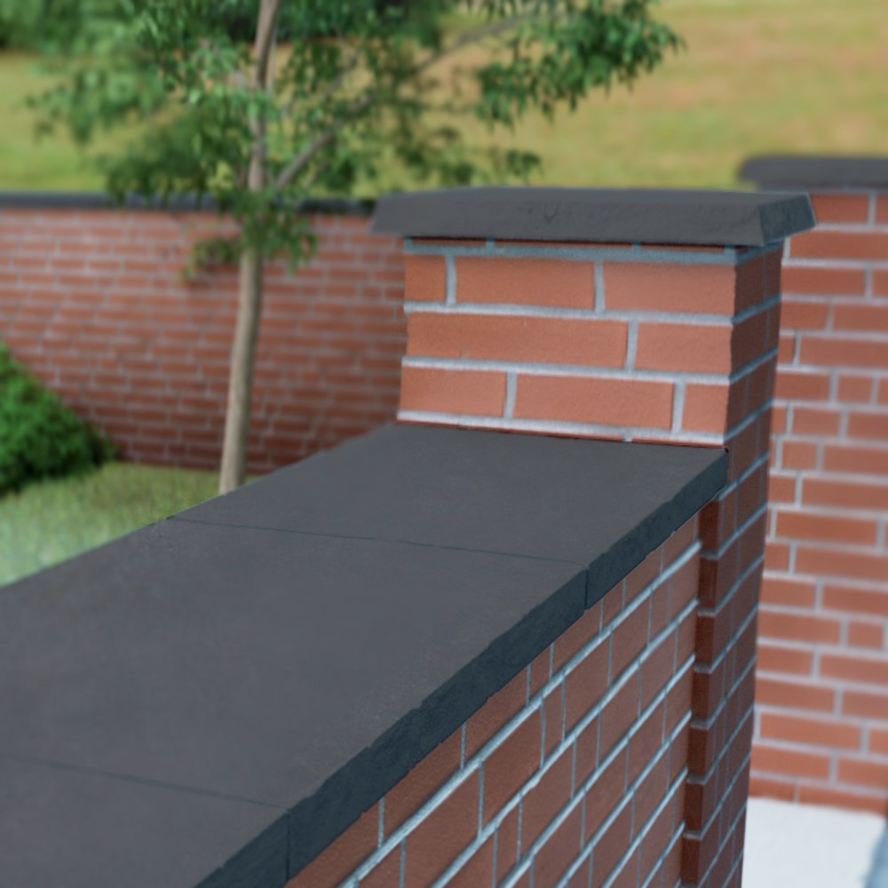 Eurodec 50mm Flat Concrete Coping Stone | Landscaping Superstore®