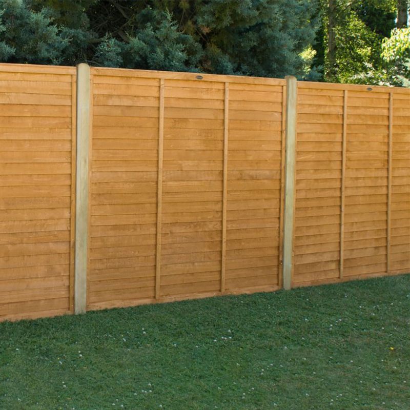 Forest Garden Trade Lap Fence Panel 6ft x 5ft (1.83m x 1.52m) - Pack of ...