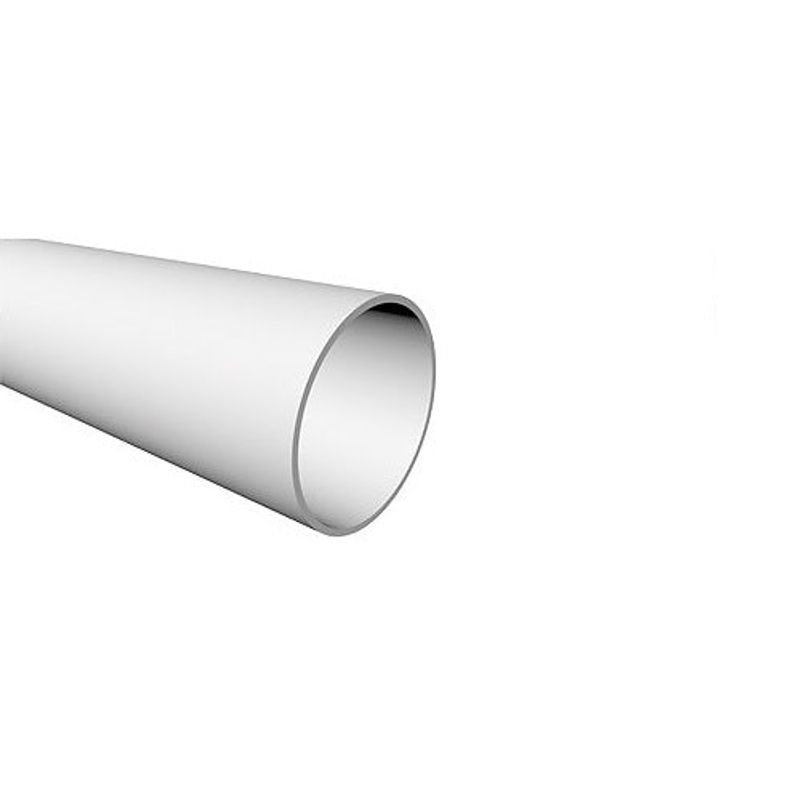 Freeflow Round Plastic Downpipe Length 5.5m Black | Drainage Superstore®