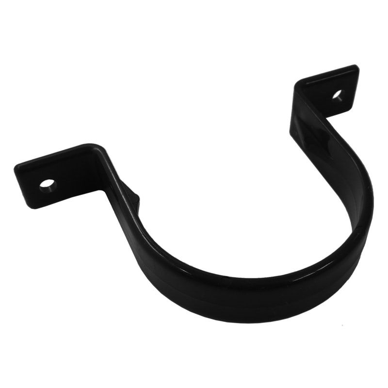 Freeflow Round Plastic Downpipe Stand-Off Pipe Clip Black | Drainage ...