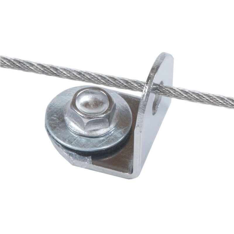 Galvanised Steel Angle Bracket Intermediate Fixing - 100 Pack ...