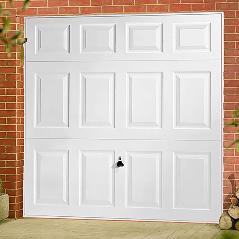Garador Beaumont Framed White Retractable Garage Door | Door Superstore®