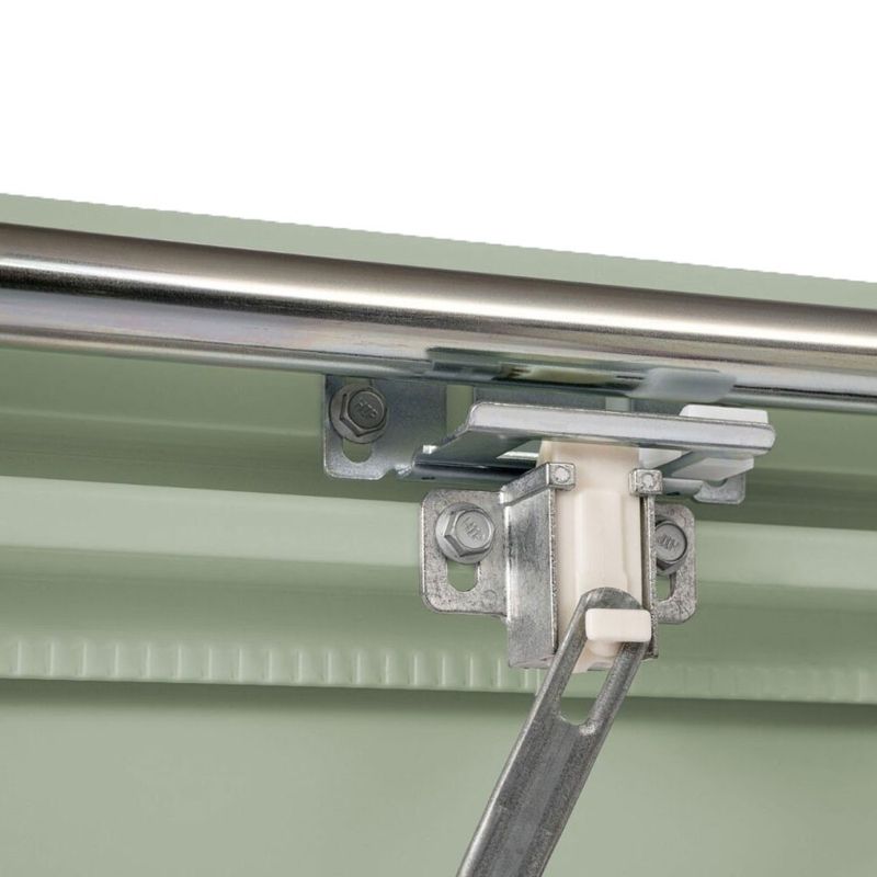 Garador Cathedral Framed Chartwell Green Canopy Garage Door | Door ...