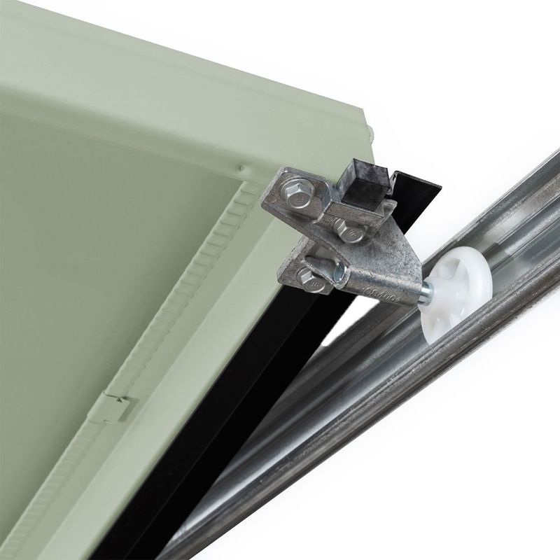 Garador Carlton Framed Chartwell Green Retractable Garage Door | Door ...