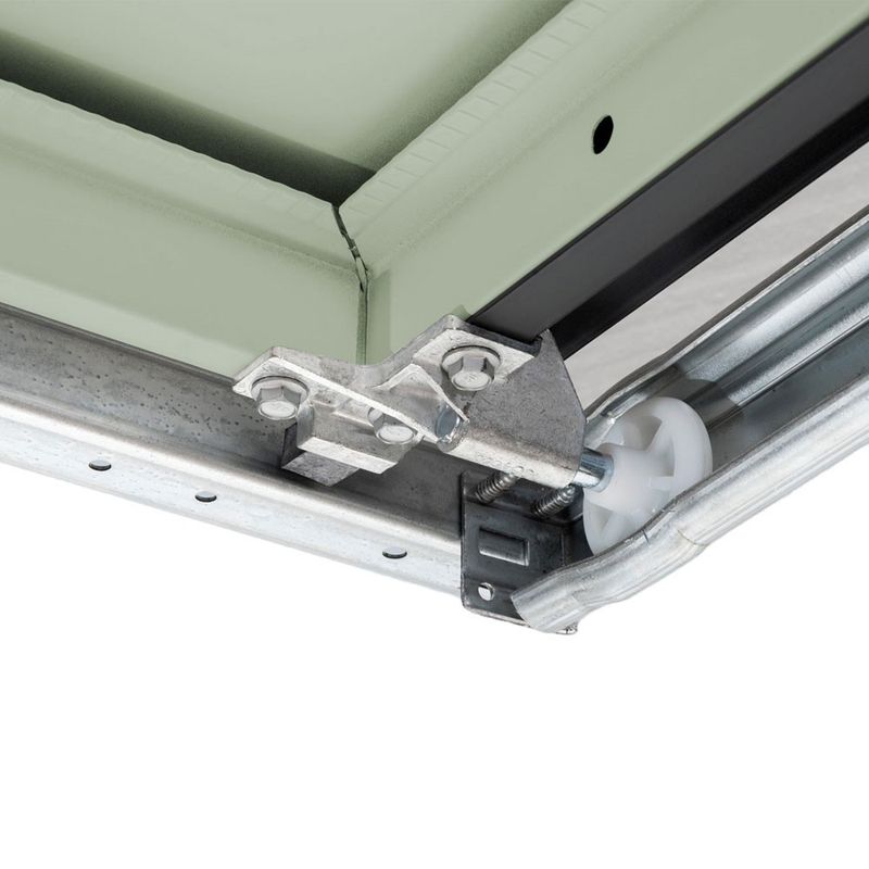 Garador Carlton Framed Chartwell Green Retractable Garage Door | Door ...