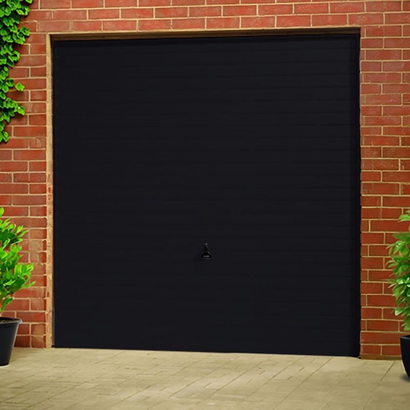 Garador Horizon Framed Black Canopy Garage Door | Door Superstore®