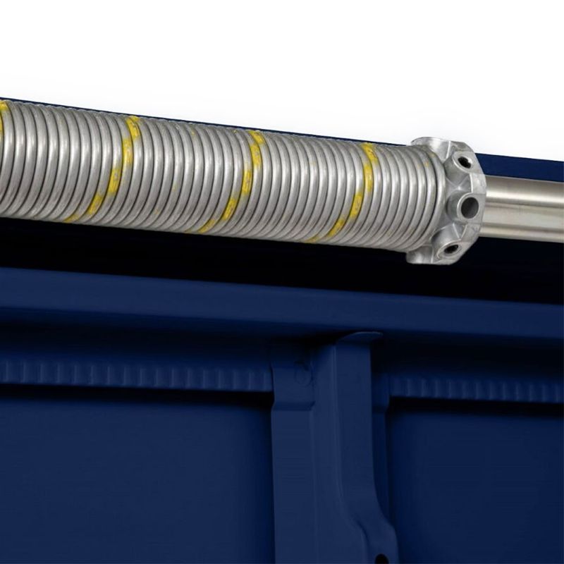 Garador Horizon Framed Steel Blue Canopy Garage Door | Door Superstore®