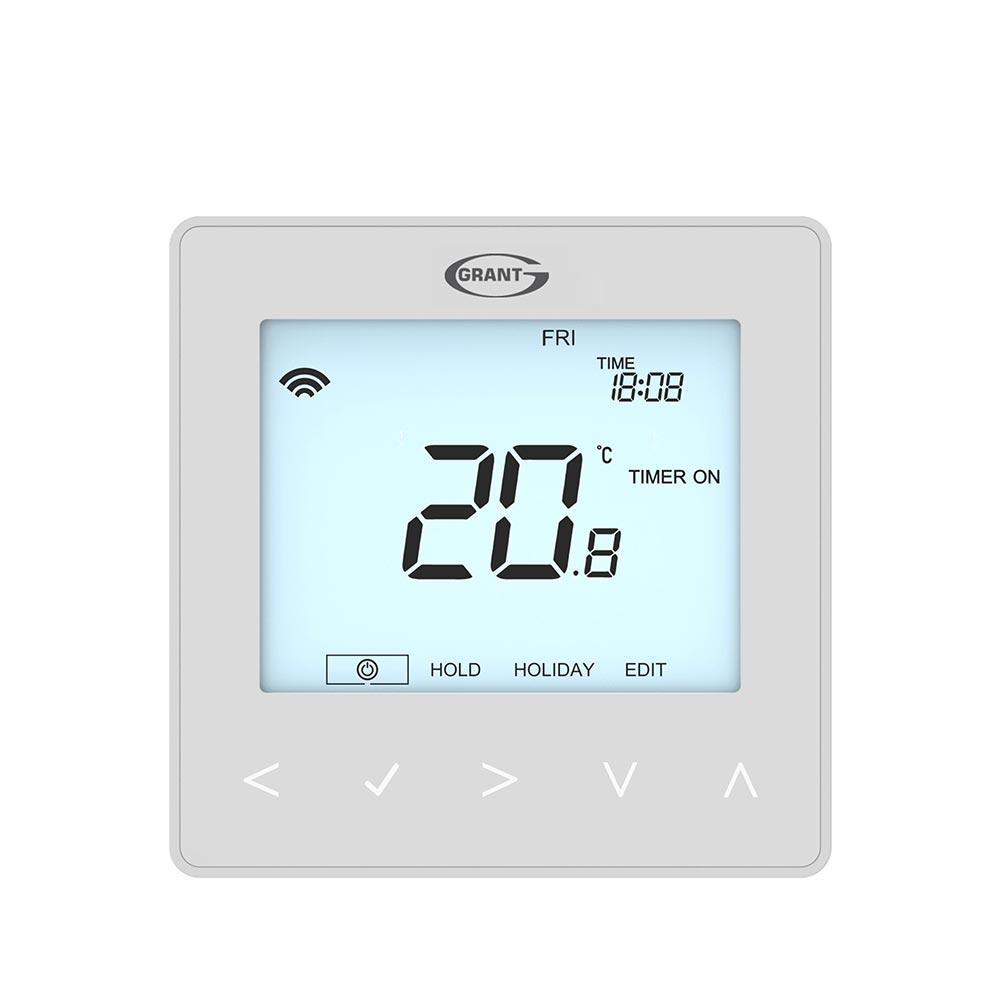 Grant Uflex NeoStat V2 Underfloor Heating Programmable Room Thermostat ...