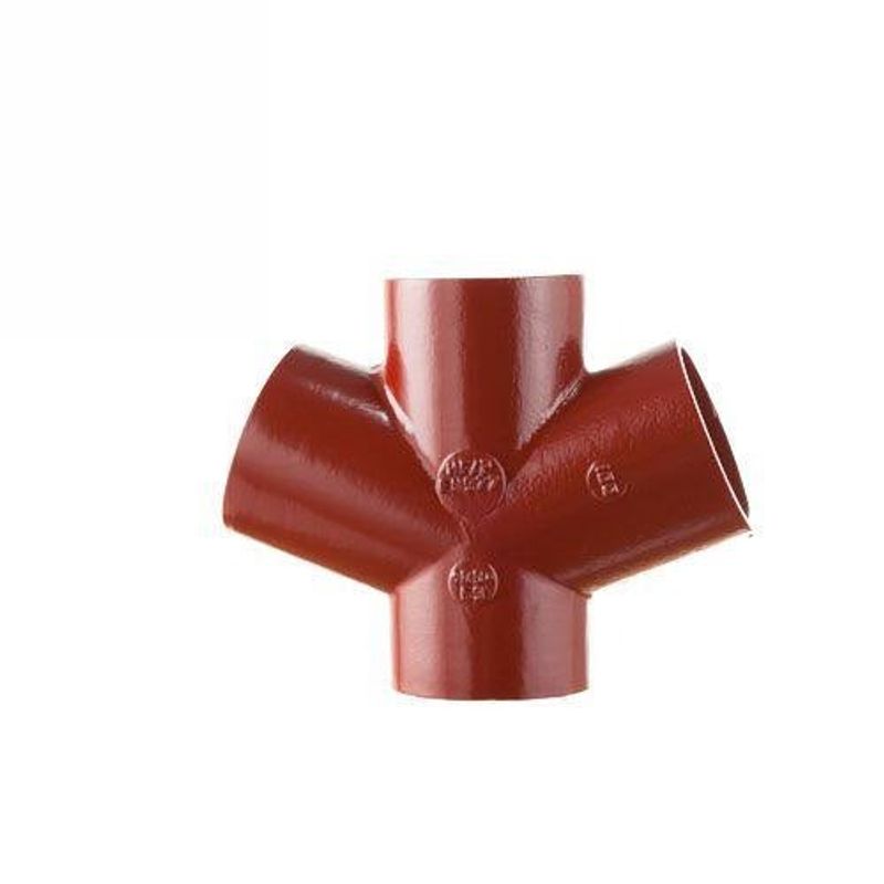 Hargreaves Cast Iron 100mm Soil Pipe Double Branch | Drainage Superstore®