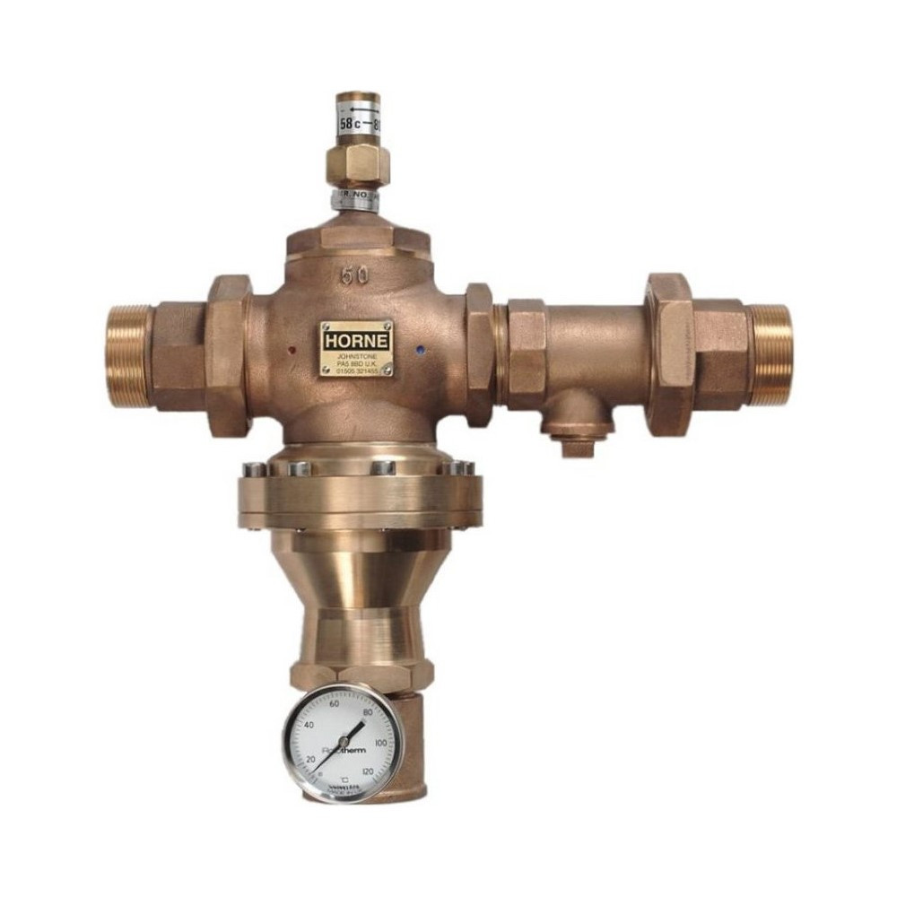 Discon - Horne 50 Thermostatic Mixing Valve (Dead Leg Version) - 2 inch ...