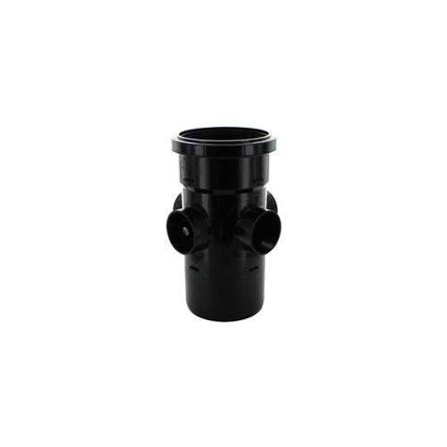 Hunter Plastic 110mm Soil Pipe Spigot Tail 4 Boss Pipe | Drainage ...