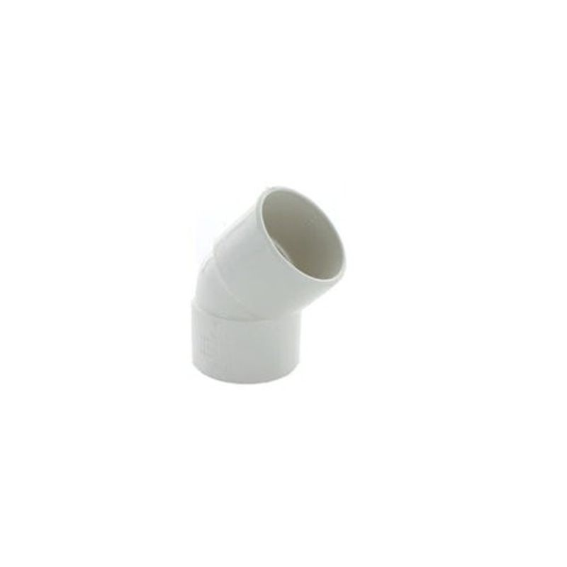 Hunter Plastic Waste Pipe Solvent Weld Swept Bend | Drainage Superstore®