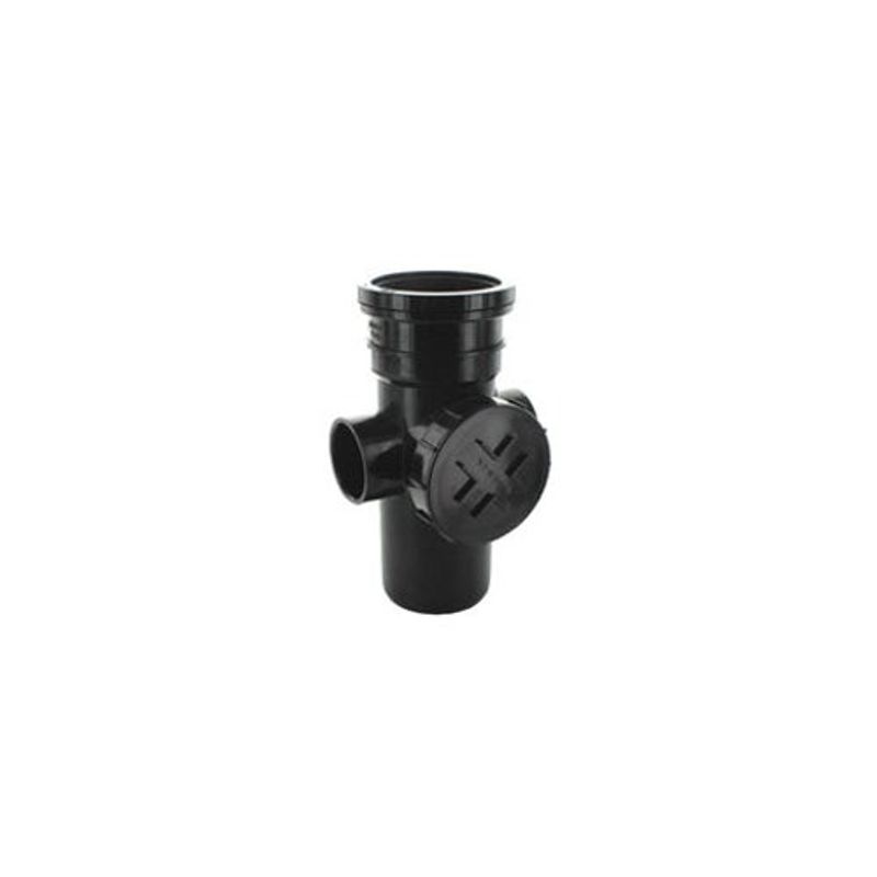 Hunter Plastic 82mm Push Fit Soil Pipe Access Pipe Spigot Tail ...