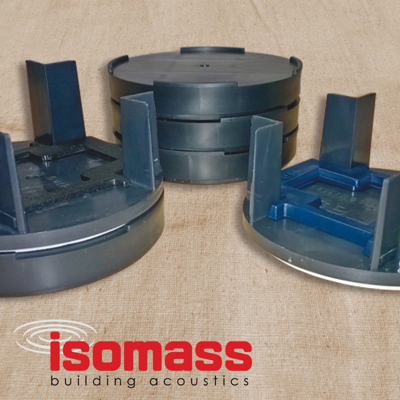 Isomass Isocheck Acoustic Floor Insulation Cradle Elevating Blocks ...