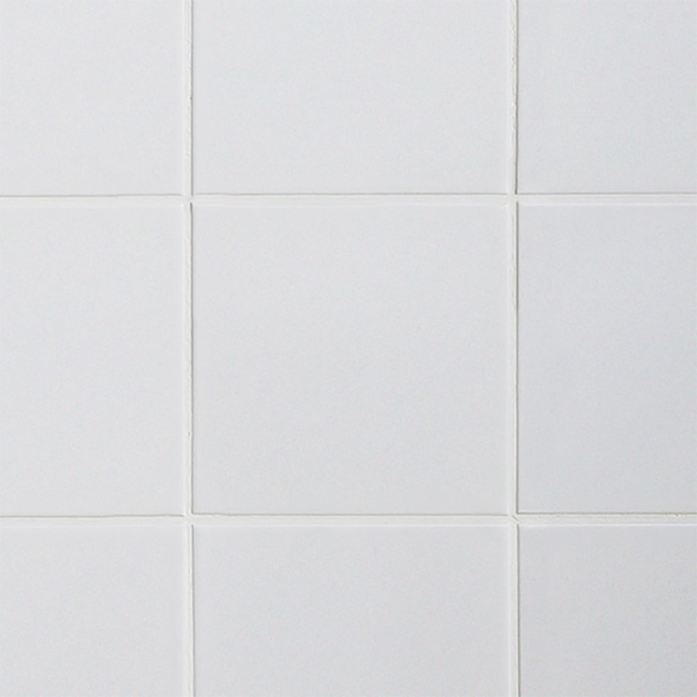 Opal White Gloss Glazed Ceramic Wall Tile - 152mm x 152mm | Plumbing ...