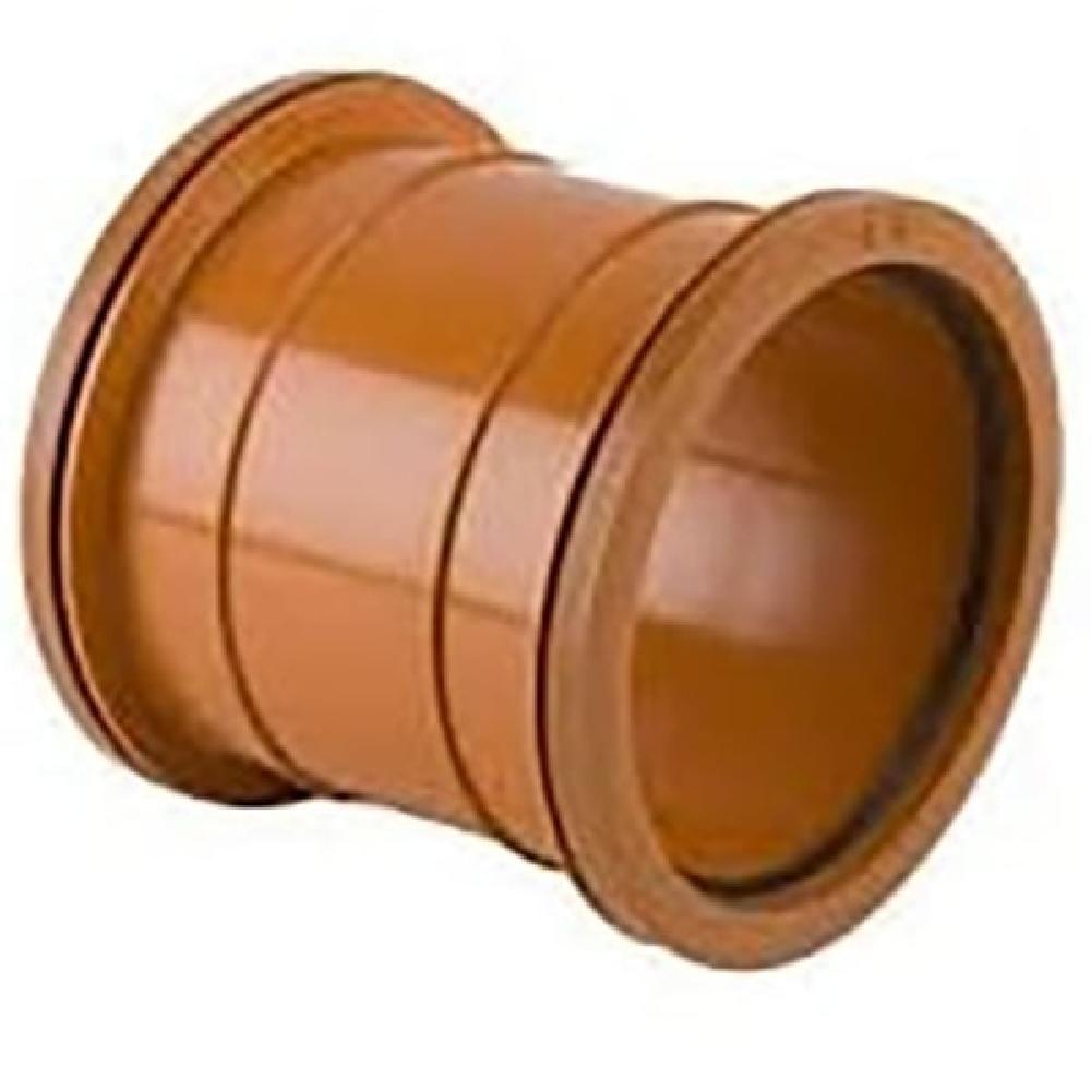 JTM Underground Drain Pipe Double Socket Coupler | Drainage Superstore®