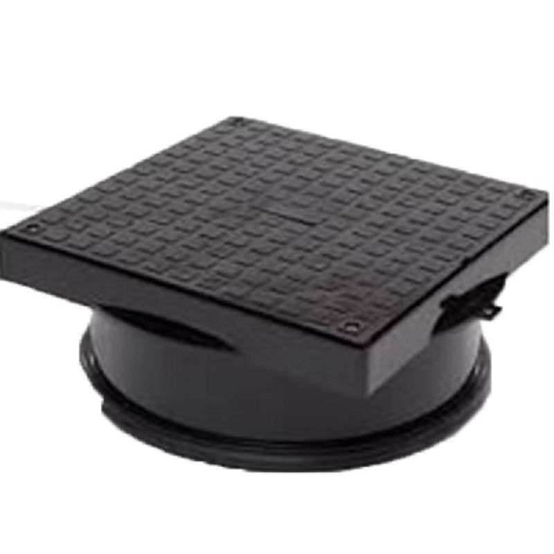 Floplast Round to Square Plastic Manhole Cover and Frame | Drainage ...