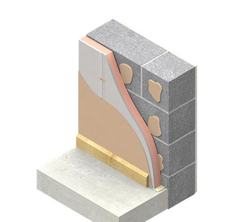 Insulated Plasterboard by Kingspan K17 Kooltherm - 2.4 x 1.2m x 32.5mm ...