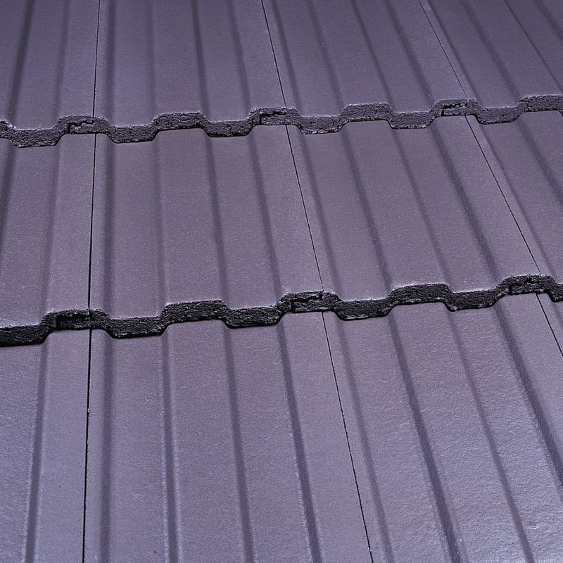 Marley Ludlow Major Interlocking Concrete Roof Tile Smooth Grey ...