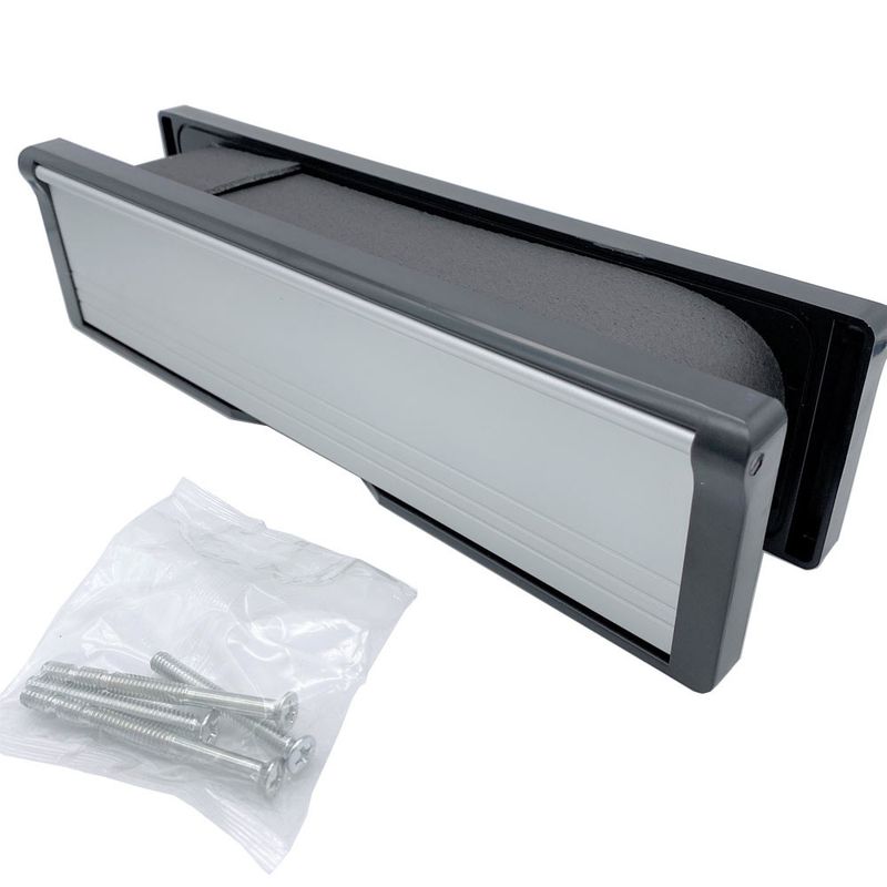 Fire Essentials Intumescent Letter Plate Fire Rated | Size: 306mm ...