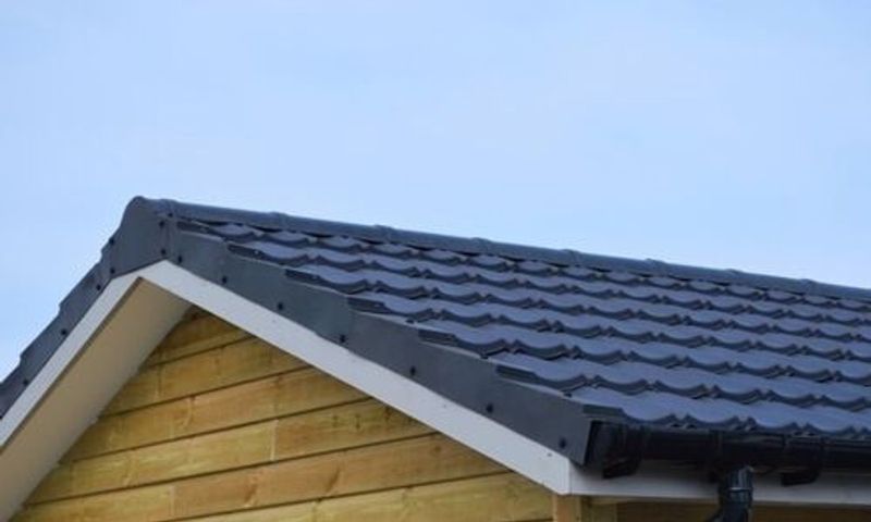 Lightweight Roof Tile Ridge End Cap - Ungranulated Black | Roofing ...