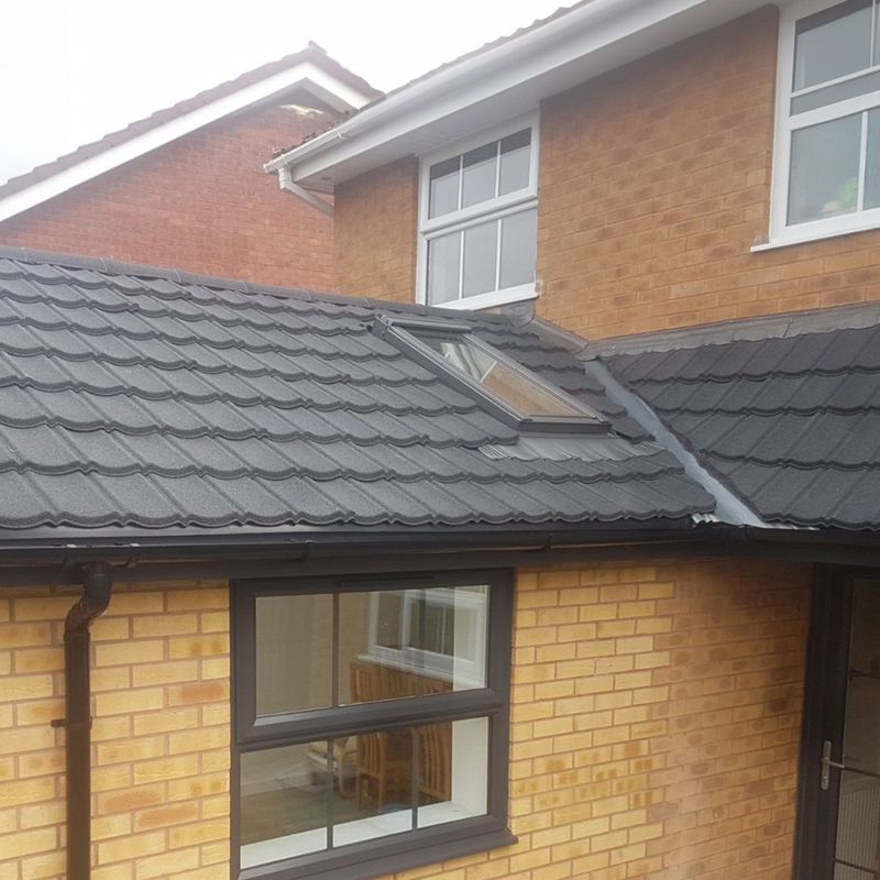 Lightweight Roof Tile Dry Verge (Right Hand) - Granite Grey | Roofing ...