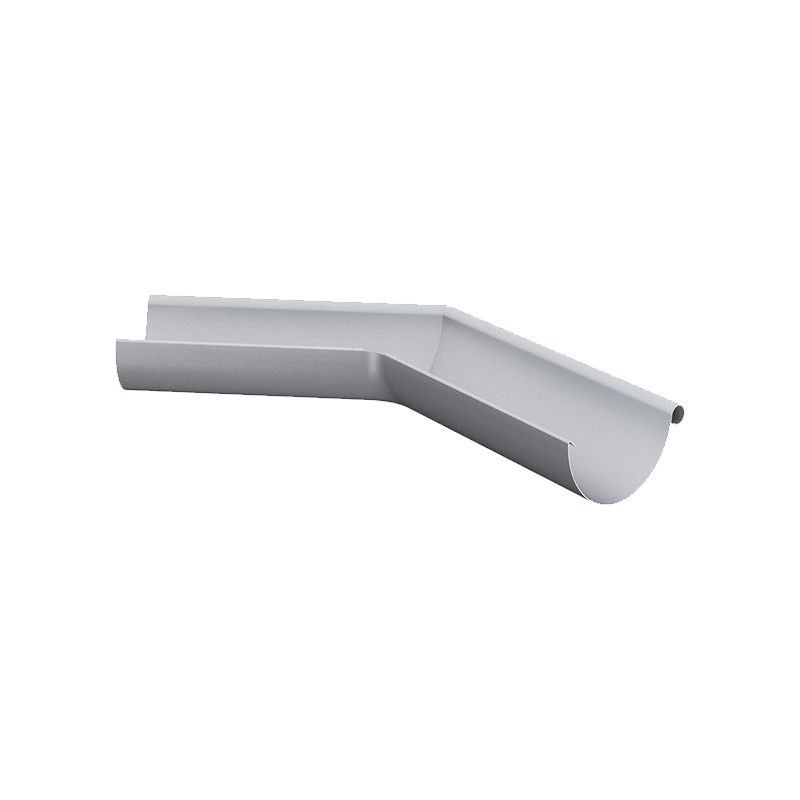 Lindab Magestic 150mm Half Round Steel 135dg External Gutter Corner ...