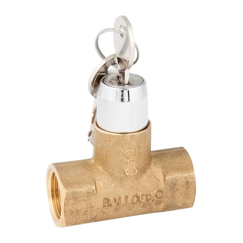 Discon - Lockable Iso Valve 3/4inch | Plumbing Superstore®