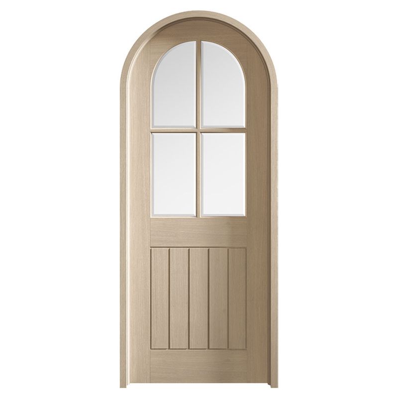 LPD Fully Finished Blonde Oak Curved Door Frame | Door Superstore®