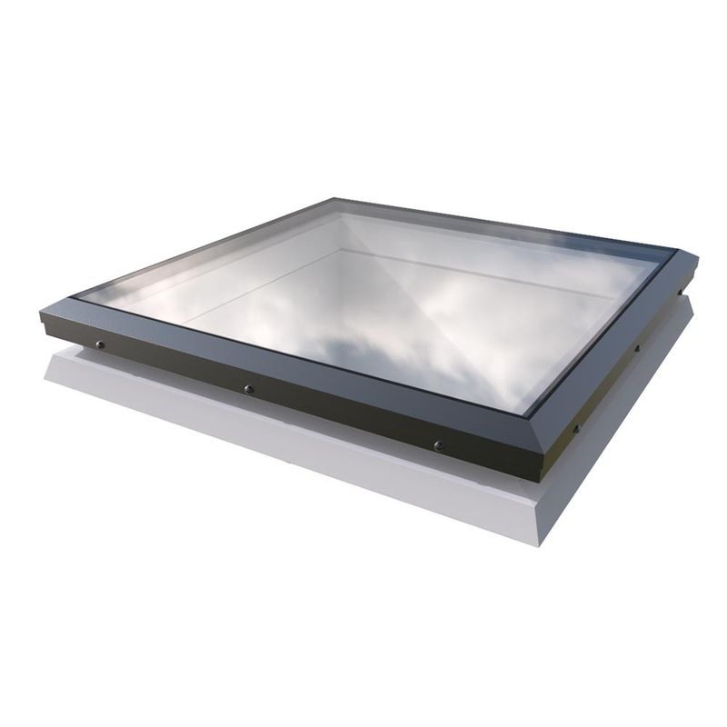 Mardome Glass Powered Opening Rooflight on Builders Upstand Size 1200mm ...