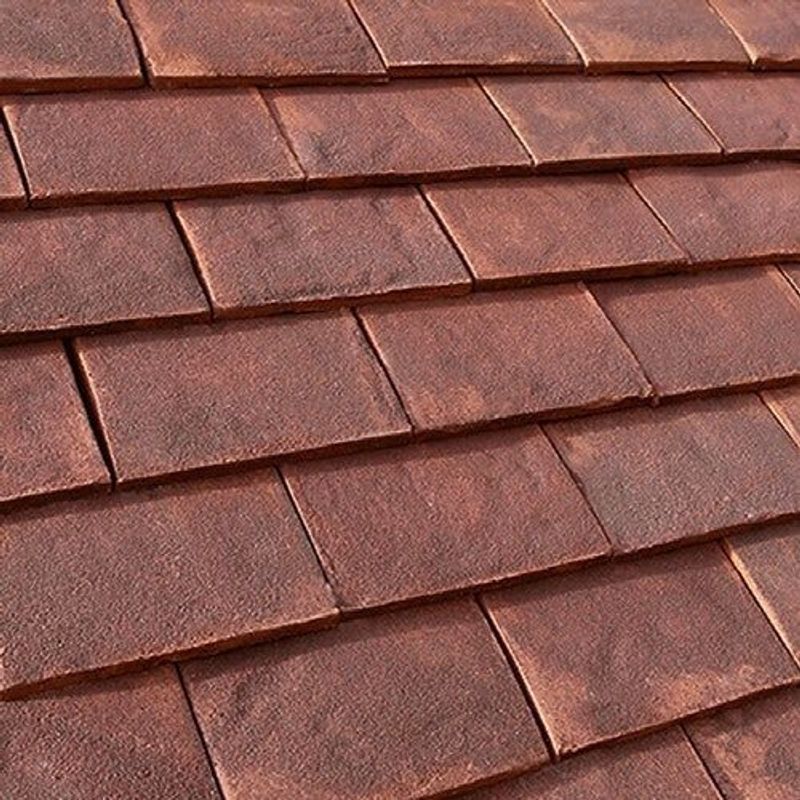 Marley Canterbury Handmade Clay Plain Roof Tile Burford - Pallet of 860 ...