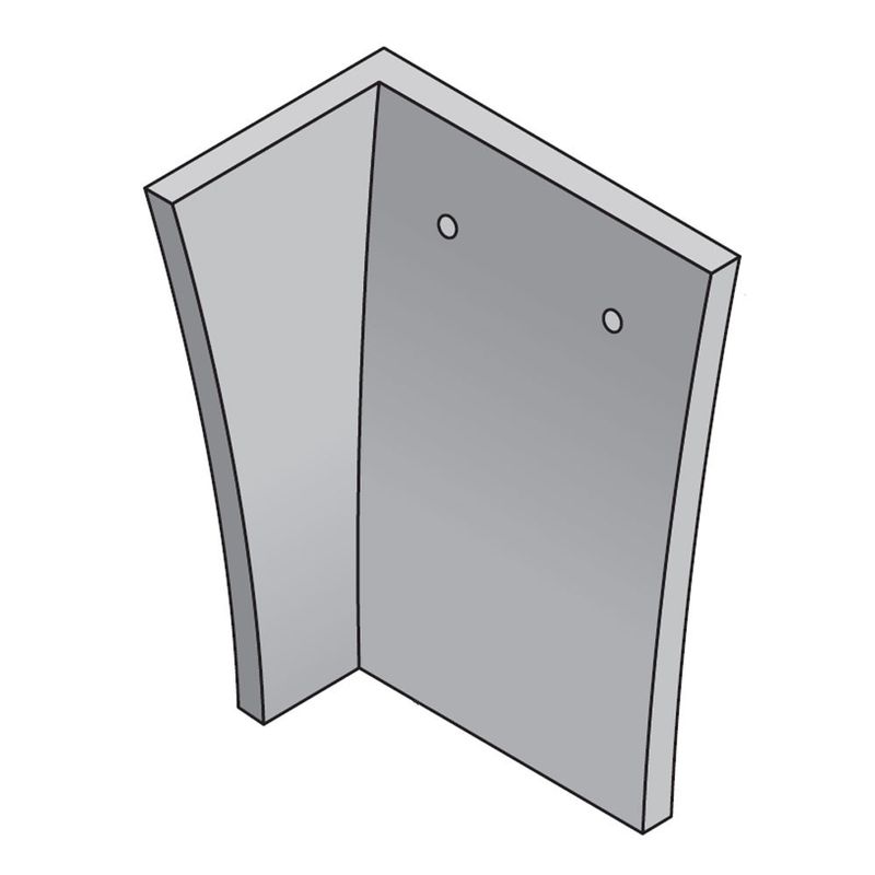 Marley Concrete Plain Internal Angle Roof Tile (Left Handed ...