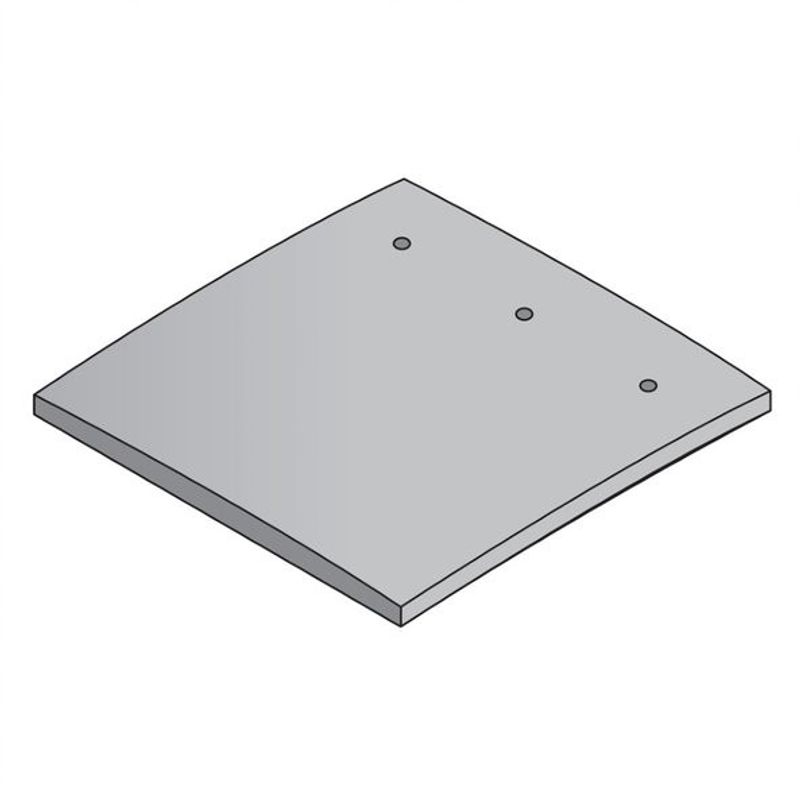 Marley Plain Concrete Tile & Half - Natural Red | Roofing Superstore®